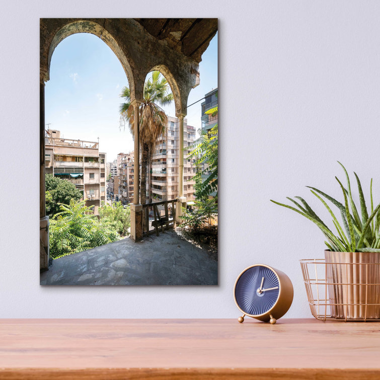 Latitude Run® ''Cityview From Balcony'' By Roman Robroek Acrylic Glass Wall Art, - Wayfair Canada